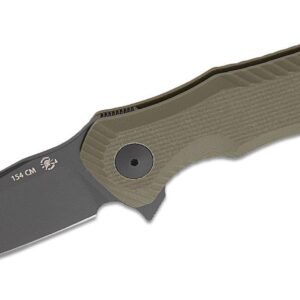 Spartan Blades Poros Liner Lock - OD Green G-10 | SFBL11GR