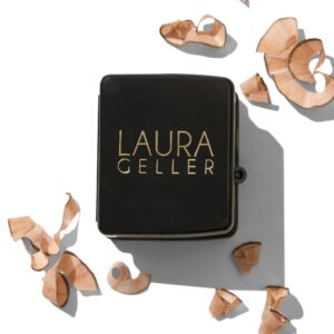 laura geller new york eye + lip cosmetic pencil sharpener - easy to clean - eyeliner, lip liner and eyebrow pencil sharpener