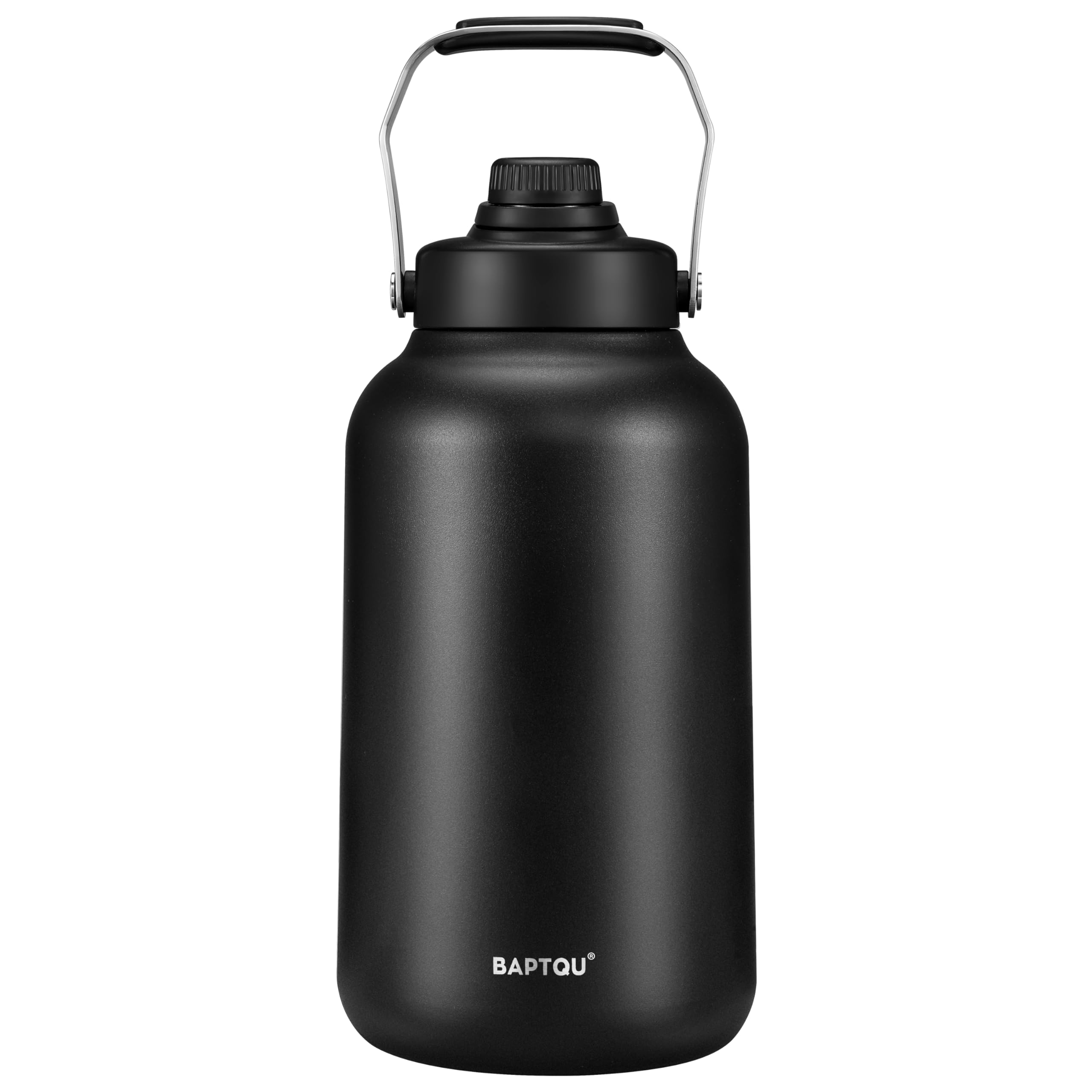 BAPTQU 1 Gallon Water Bottle Insulated, Triple Insulation Big 1 Gallon Water Jug 128 oz Insulated Water Bottle with Handle, Metal Large Insulated Water Jug One Gallon Stainless Steel Water Bottles