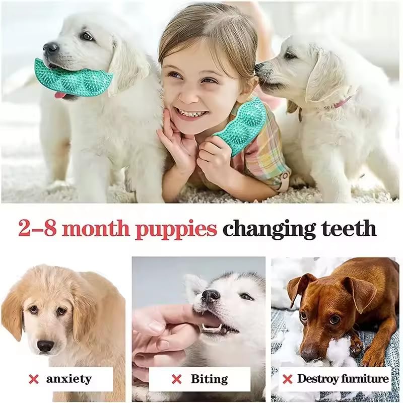 RuvTan Dog Chew Toys/Teeth Grinding Toys/Non Toxic.