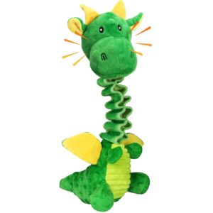 eneston large squeaky dog toys, tug-of-war puppy toys with crinkle paper, stuffed plush animal dog toys to keep them busy, bonding time pet toys for small, medium, large dogs