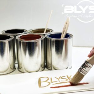 Blysk Empty Metal Quart Cans with lids (2)