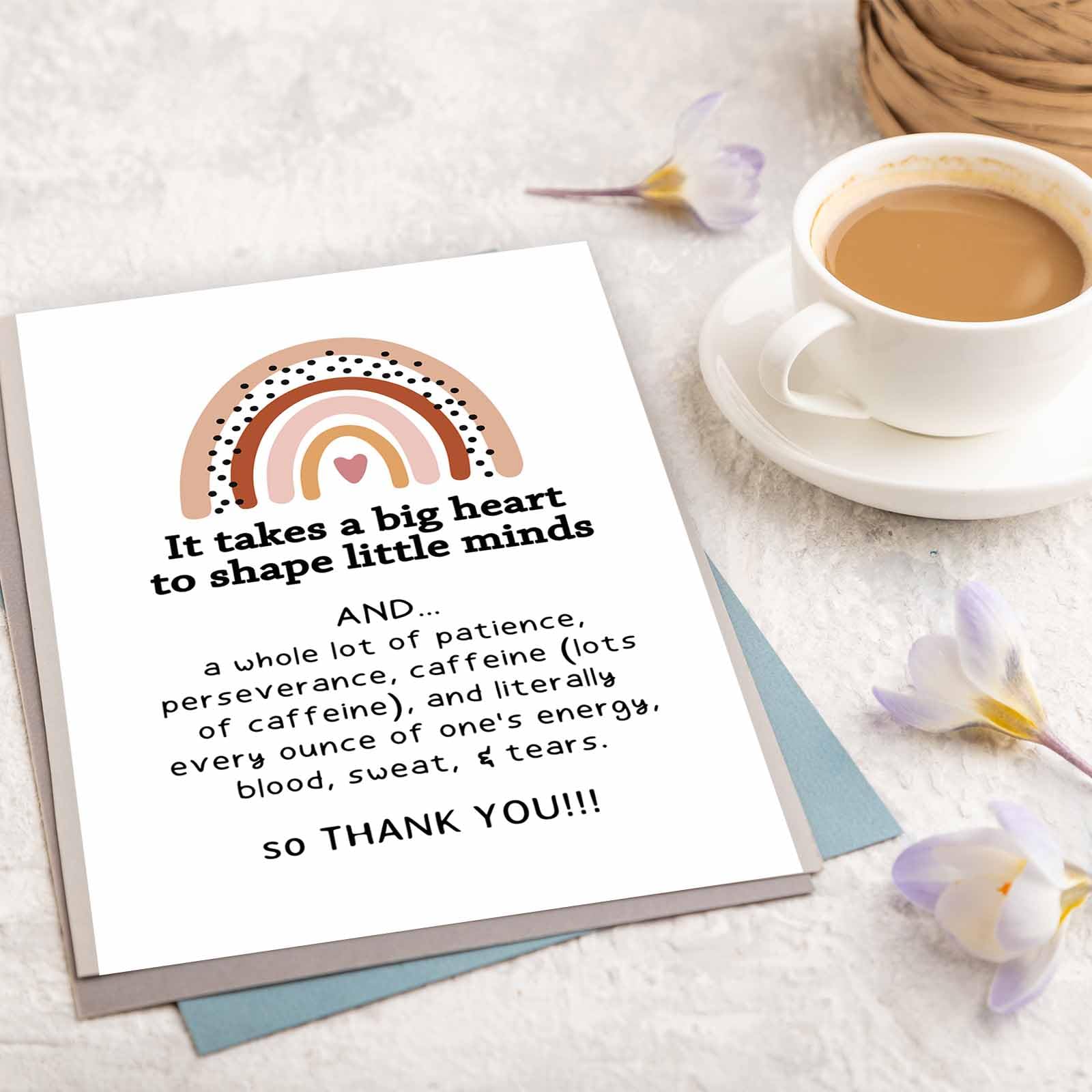 Londue Funny Thank You Gifts Cards for Women Men, Teacher Appreciation Cards, Thank You Card for Teacher Boss Doctor, Friend Teacher Employee Nurse Appreciation Gifts, Encourage Thanks Greeting Card