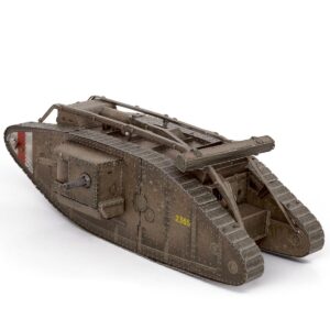 Metal Earth British Mark IV Tank 3D Metal Model Kit Fascinations