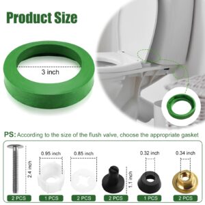 Toilet Tank to Bowl Coupling Kit, Suit for American Standard Champion 4 Toilet Parts AS738756-0070A, Includes Gasket, Bolts and Other Essential Parts for Most 3 Inch Flush Valve Opening Tanks