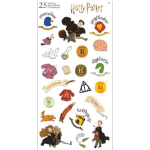 Harry Potter Holiday Blanket Set - Bundle of a 60x90 Soft Wizard Blanket Plus Stickers and Mobile Wallet | Harry Potter Christmas Blankets and Throws