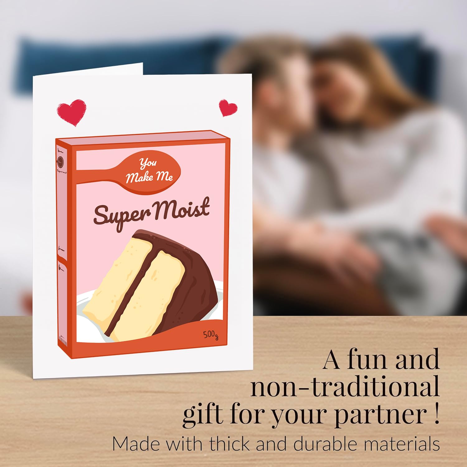 GIFTING GIGGLES Funny Romantic Joke Card for Boyfriend Husband or Lover | Gift for him | Anniversary, Birthday, Valentine’s Day, Fathers Day, Appreciation | 30th 40th 50th 60th 70th 75th