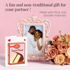 GIFTING GIGGLES Funny Romantic Joke Card for Boyfriend Husband or Lover | Gift for him | Anniversary, Birthday, Valentine’s Day, Fathers Day, Appreciation | 30th 40th 50th 60th 70th 75th