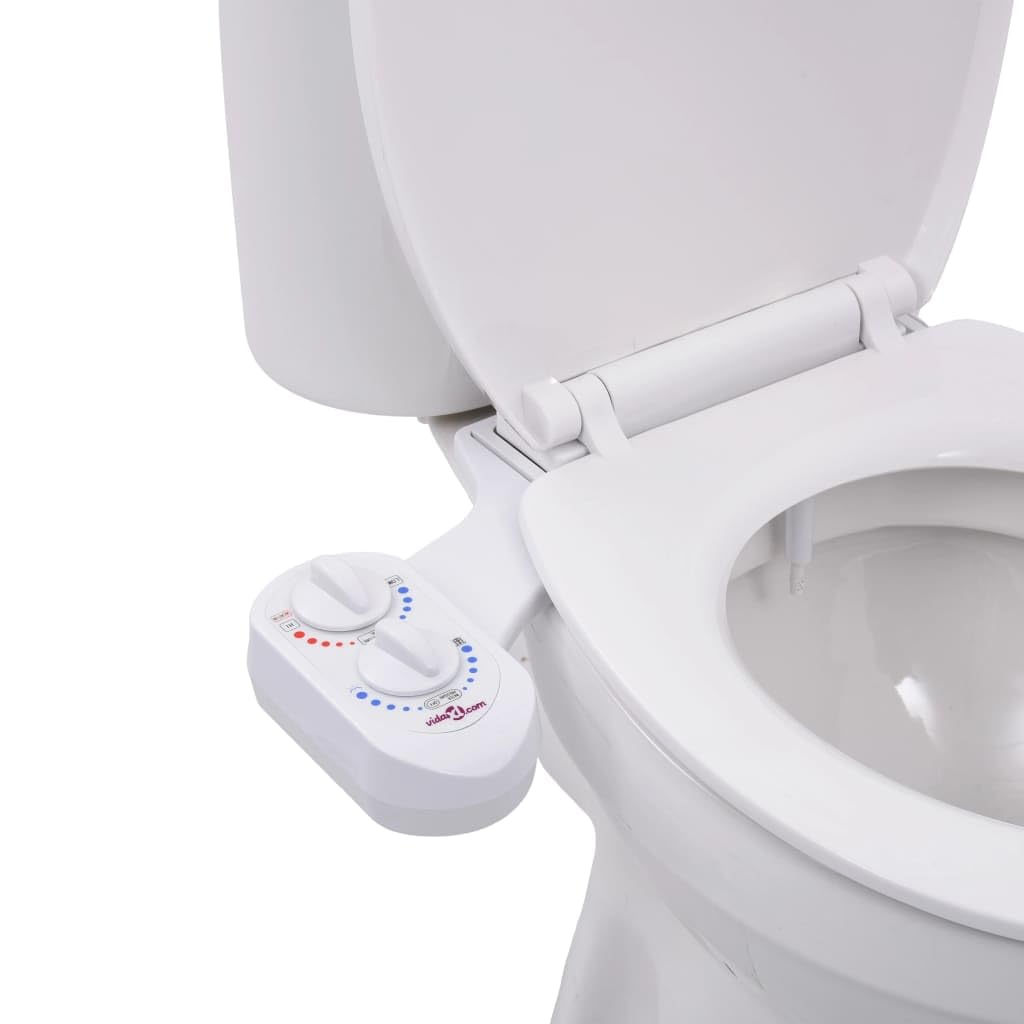 Homgoday Bidet Toilet Seat Attachment Hot Cold Water Single Nozzle