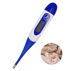 Waterproof Pet Digital Thermometer For Pet Owners And Veterinary Clinic Ensuring Accurate Temperature Measurement Easily Pet Thermometer For Dogs Pet Thermometer For Cats Ear Pet Thermometer For Cow