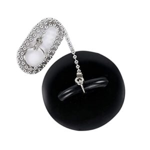 lazyfun bathroom bathtub drain stopper rubber sink stopper drain plug with ball chain for bathtub kitchen and bathroom drain stopper bathroom tub sink