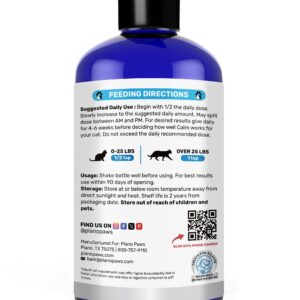 Cat Anxiety Relief 90 Day Supply - Faster Absorption Than Cat Calming Treats - Cat Calming Products for All Ages - Liquid Calming Cat Treats for Sleep Aid - 8 Ingredient Blend + Cat Melatonin