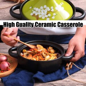 Xgxoz Tagine Pot for Cooking, High-Quality Cookware with Ceramic Cone-Shaped Lid, Ceramic Cooking Tagine for Home Kitchen