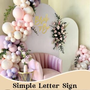 Wooden Bride To Be Sign with Gold Painted for Bachelorette Bridal Party Banner Bridal Shower Bride To Be Decorations（Gold）