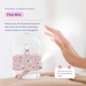 Miffy Crystal Ball Mist Humidifier - Romantic Gift Choice(Pink)