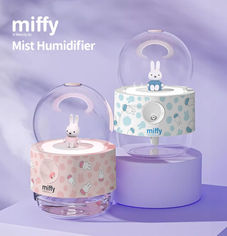 Miffy Crystal Ball Mist Humidifier - Romantic Gift Choice(Pink)