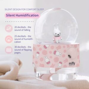 Miffy Crystal Ball Mist Humidifier - Romantic Gift Choice(Pink)