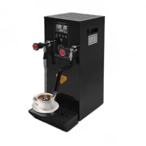 kolhgnse commercial steam milk frother machine 12l boiler, electric milk foam machine, powerful steam output for espresso coffee tea coffee shop dessert shop