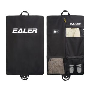 ealer hag301 hockey individual garment bag, heavy duty hanging garment bags travel garment bags black suit bags