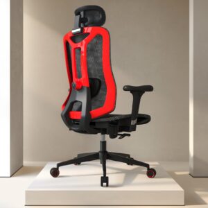 fradiett ergonomic mesh office chair - computer chair with 3d lumbar support, seat depth adjustable desk chair with headrest, 3d armrest, ergonomic gaming chair for home office,tilt function