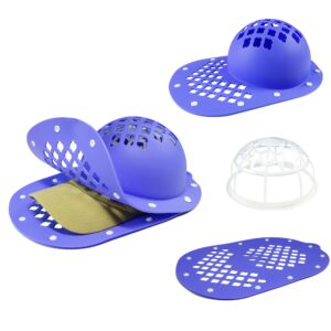 zhuomingjia silicon hat washer cage，suitable for dishwashers，dryer，can be reused，maintain the shape of the hat， for adults and kids ball caps,flat & curved hats