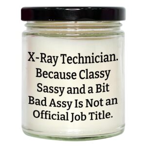 x-ray tech gifts for women | x-ray technician vanilla candle | funny x-ray tech gift | sassy x ray tech gift | gifts for x-ray tech mom | mother's day unique gifts