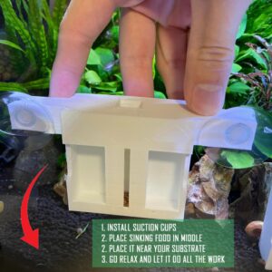 3DAquaticSolutions Snail Trap for Aquarium, Pest Snails Catcher Overnight, Leave Trap in Your Tank with Foods to Attract Snail, Easy to Use and Effective