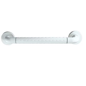 grcqlwt grab bars shower grab bars bath grab bar with anti-slip grip and safety luminous circles heavy duty shower handle for bathtub toilet bathroom kitchen, white