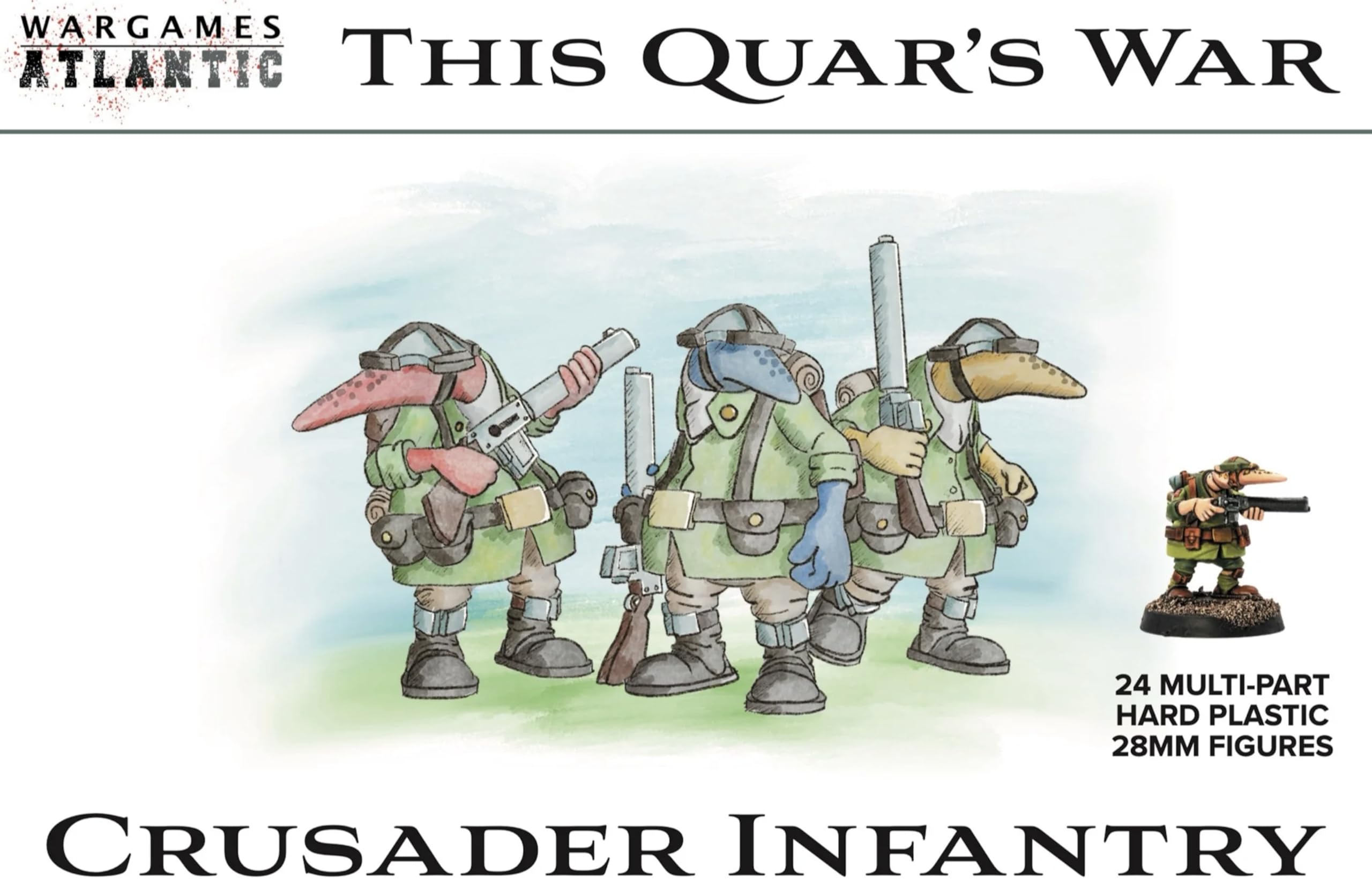 Wargames Atlantic This Quar's War: Crusader Infantry