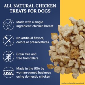 Ernie Els Premium Freeze Dried Chicken Treats for Dogs & Cats - Healthy, All-Natural Snacking, Training and Rewards, 2 Ounce (Pack of 2)