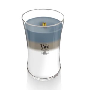 Woodwick Uncharted Waters Large Hourglass Trilogy Candle