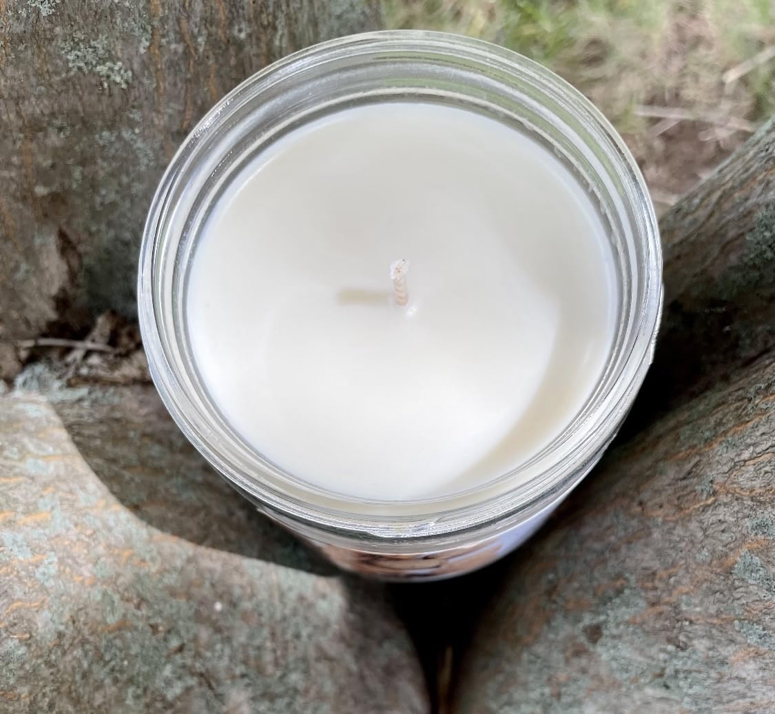 Highly Scented Dunkie Junkie Candle - Pet Friendly - All Natural - Hand Poured. (8 oz)