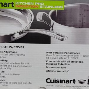 Cuisinart Soup Pot, 5 3/4 Quart, Stainless Steel, 731665-22