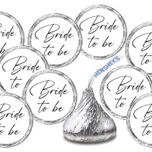 216 Bride to Be Kisses Bachelorette Stickers, Chocolate Drops Labels Stickers for Bachelor, Bridal Shower, Wedding, Engagement Party Decorations, Kisses Favors Decor. Made in USA