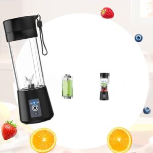 JzcsdkSIL Multifunction Electric Orange Press Portable USB Blender Small Juicer Fruit Cooking Machine Charging Juicer Cup Lifestyle Gadget Detachable Juicer Easy-to-clean Blender, Blue