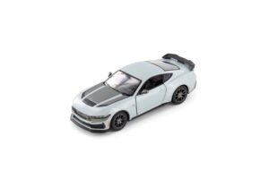 2024 mustang dark horse hardtop, silver - 5455d - 1/38 scale diecast model car