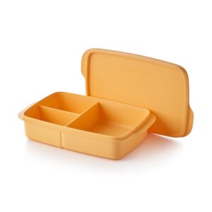 tupperware lunch-it portion & go lunch box - dishwasher safe & bpa free - (4 cups/1l)