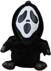 basstious ghostface plush pillow - soft scream merch ghost face unique ghostface merch collectible ideal horror stuffed present for fans