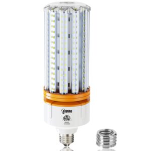 1000w equivalent led corn light bulb, 100w led corn bulb 5000k daylight white,high bay lighting 15000 lumen, e26/e39 base led bulbs, large area lights for outdoor indoor warehouse garage offices