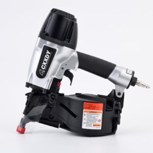 cxxdy siding nail gun 15 degree 1-1/4" to 2-1/2" pneumatic coil siding nailer for siding, framing, and fencing - professional-grade performance for contractors and diy