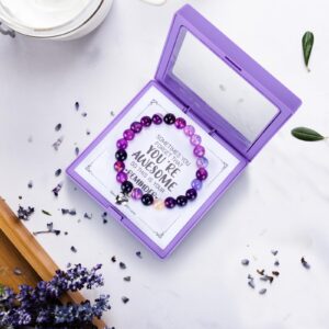 Gifts for Women, 15PCS Self Care Gifts for Women, Purple Relaxing Care Package, Unique Mothers Day Gifts Idea for Mom Her, Best Friend Gifts for Women