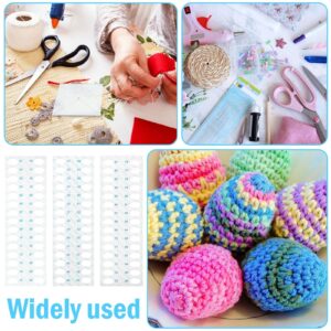 HOTBEST 150Pcs Embroidery Thread Paper Organizer 30 Positions Embroidery Floss Organizer Boards Reusable Sewing Thread Organiser Cards Cross Thread Holder Storage Tool for Embroidery Floss(White)