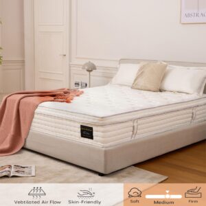 UniPon Twin Size Mattress, 10 Inch Twin Hybrid Mattress with Gel Memory Foam, Bed Mattress Extra Lumbar Support for Pressure Relief