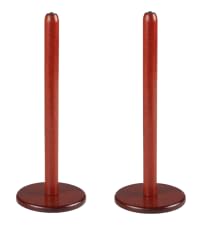 growling yarn holder replacement spindles, (2-pack, mahogany)