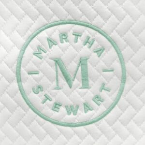 Martha Stewart SleepComplete Full Mattress in a Box, Medium-Firm Triple-Action Cooling Gel Memory Foam Mattress, Removable Coolweave Jacquard Cover, 12", White