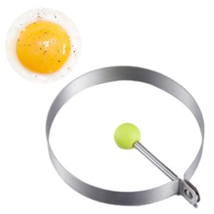 Egg Mold Shaper - Non Stick Pancake Deep Egg | Frying Egg Rings | Mould Cookies Maker Baking Shaper Stainless Steel Kitchen Gadget | Egg Patty Maker Rings For Sandwich Fritters Crumpets