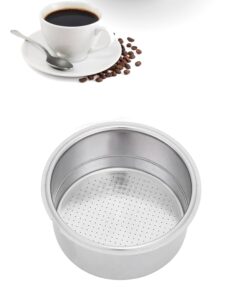 stainless steel coffee filter,51mm pressurized porous filter, single cup basket espresso filter basket,stainless steel pressurized mesh coffee filters,coffee machine replacement accessories