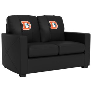 dreamseat stationary loveseat with denver broncos classic logo