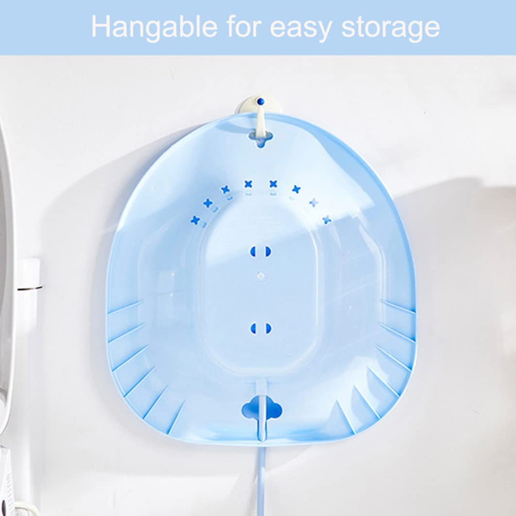 Portable Bidet for Toilet Bidet Bowl Toilet Seat Bidet Basin for Personal Washing Blue Bidets