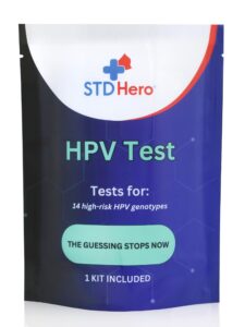 std hero at-home hpv test - easy & convenient human papillomavirus test